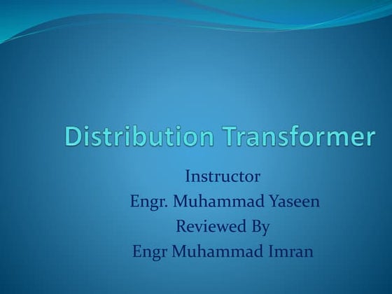 Three phase transformer | PPT