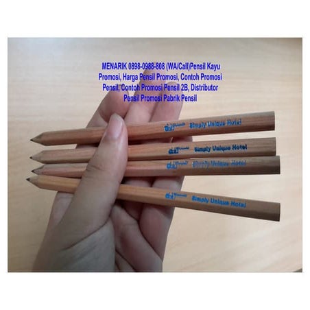 PROMO, 0813-2270-0999 Foto Pensil Kayu Custom PENCILVANIA, Pensil Logo ...