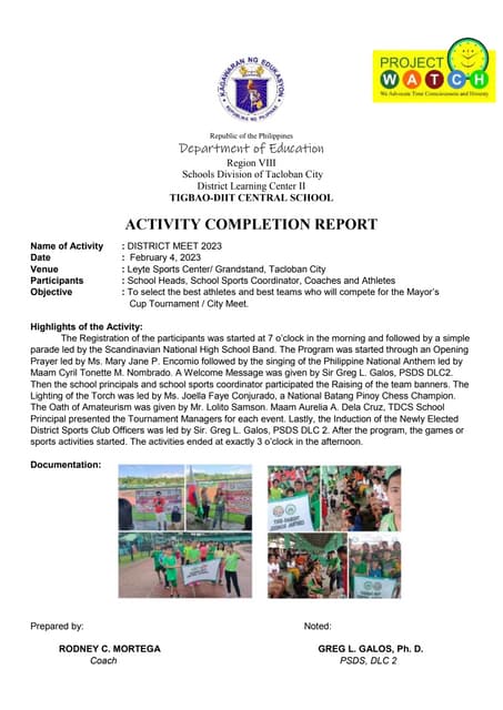 School Learning Action Cell for 2024 - 2025 | DOCX