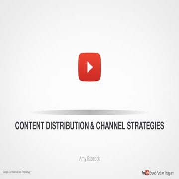 CONTENT DISTRIBUTION | PPT
