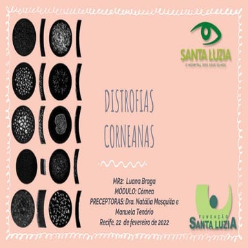 Gota Gelatinosa Como Distrofia Corneana