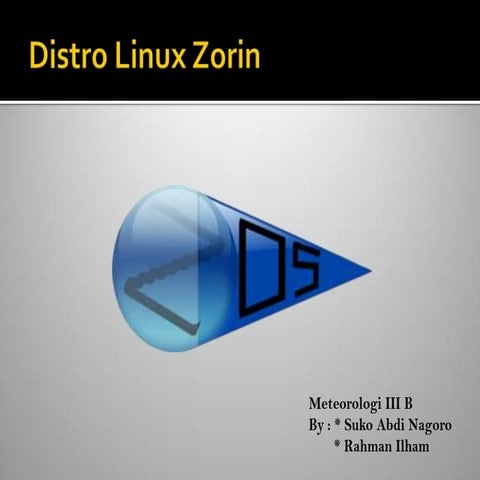 Distro linux zorin | PPT