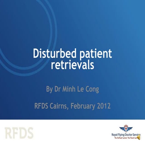 'Disturbed Patient Retrievals' by Minh Le Cong (Feb 2012) | PDF