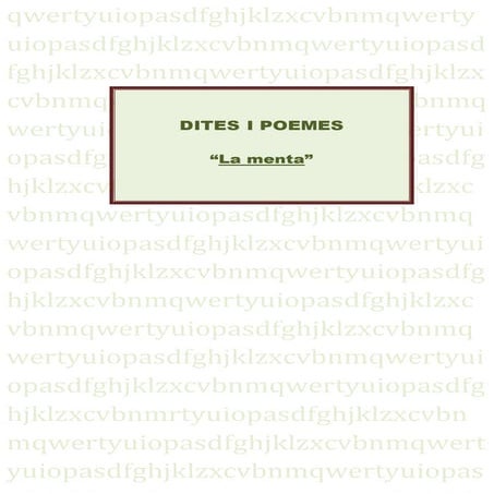 Dites populars: la menta | DOCX