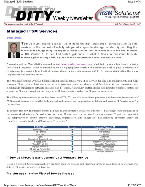 Integrated Facilities Management India - FFS | PPTX
