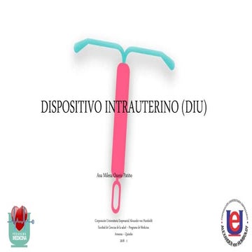 Dispositivo Intrauterino (DIU) | PPTX