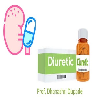 Diuretic Medicinal Chemistry II Unit II.pptx