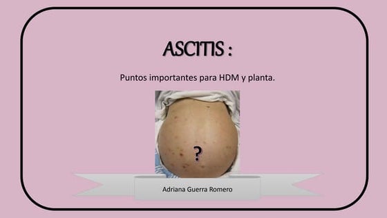 Ascitic tap or paracentesis | PPTX | First Aid | Injuries