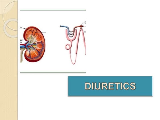 Diuretics | PDF | Chemistry | Science