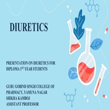 DIURETICS | PPT