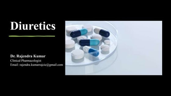 Diuretics-Mechanism of action,Diuretic Types and Adverse effects,Drug ...