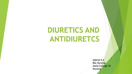 Diuretics | PPT