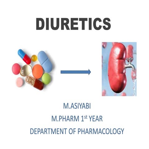 Diuretics | PPTX