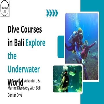 Bali FUN Diving Explore the Underwater Paradise. | PPTX