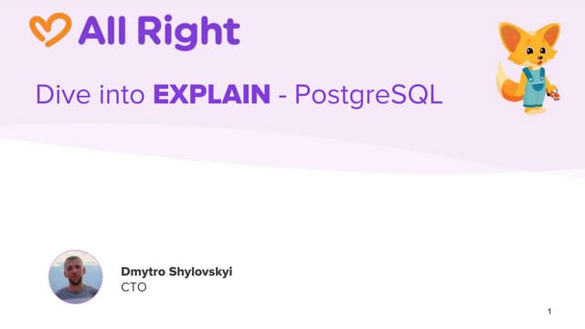 Dive Into Explain Postgresql Ppt 1665