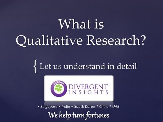 qualitative research vs quantitative research | PPTX