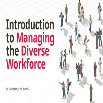 Diverse Workforce of the workplace environment | PPTX