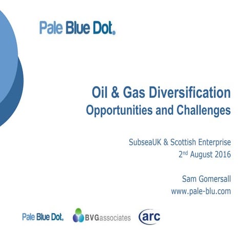 Oil and Gas Diversification: Opportunities and Challenges | PPTX