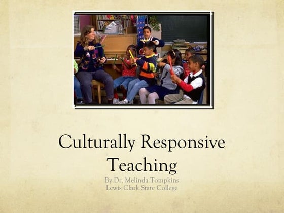 Culturally Responsive Teaching | PPT