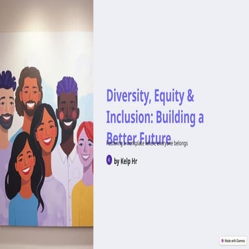 Diversity, Equity & Inclusion: Strategies for a Better Workplace - Kelp ...