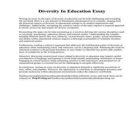 Unity In Diversity Essay.pdf