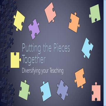 Diversity puzzle | PPTX