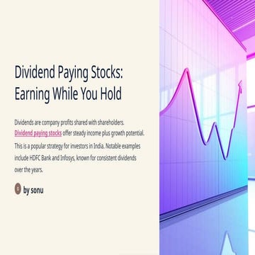 Dividend Paying Stocks – Earn While You Hold | Smart Investment Guide ...