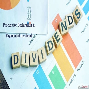 Process for Declaration & Payment of Dividend | PPTX