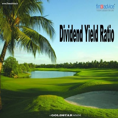 Dividend Yield Ratio | PPT