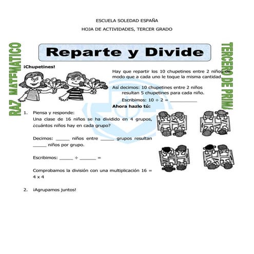 Dividir y repartir | PDF