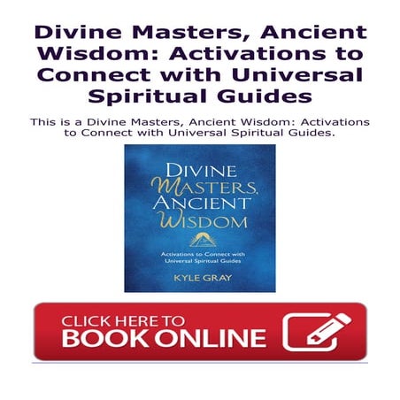 Obtenga libros gratis Divine Masters, Ancient Wisdom: Activations to ...