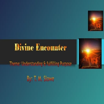 Divine encounter | PPT
