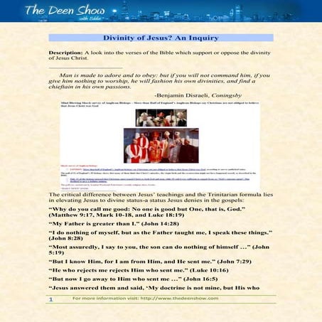 Lesson 5 – Jesus is God - SBS – Sunday Bible School.pptx