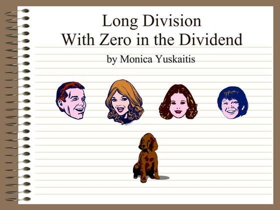 Long Division: Daddy, Momma, Sister, Brother, Rover | PPT