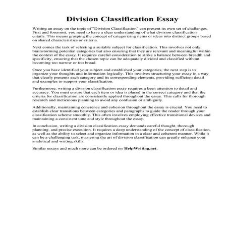 Division Classification Essay.pdf