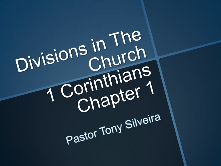 Signs Of Division In The Church at Daniel Gilmore blog
