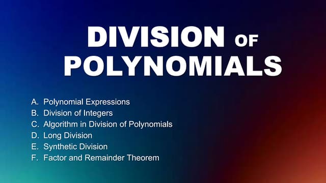 Division of Polynomials in Grade 10.pptx