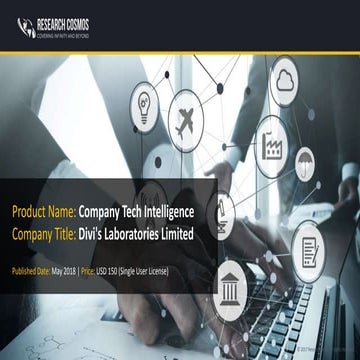 DIVI’S LABORATORIES LIMITED Company Profile | Research Cosmos | PPTX