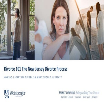 Divorce 101: The New Jersey Divorce Process Explained | PPTX