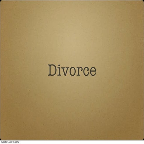 Divorce | PDF