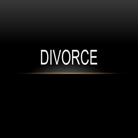 Divorce | PPT