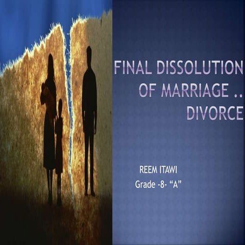 Divorce | PPTX