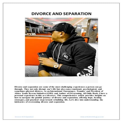DEALING WITH DIVORCE AND SEPARATION IN THE 21ST CENTURY | PDF
