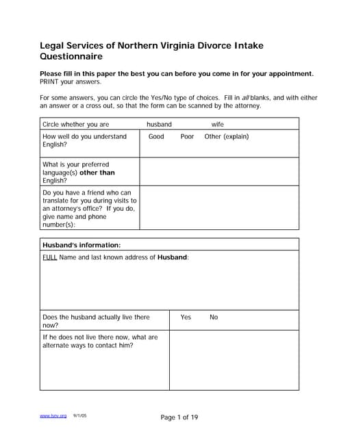 Vincent rina international lead form (blank) | DOC