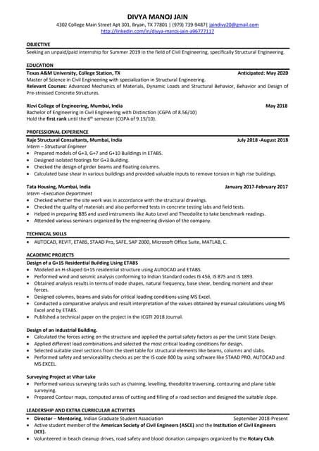 Siddharth jain new pic resume folder | PDF