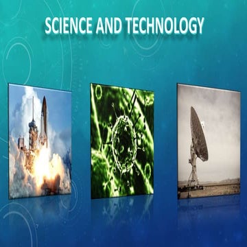Science and Technology | PPTX | Chemistry | Science