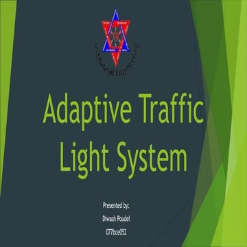 Adaptive Traffic Light System Presentation.pptx