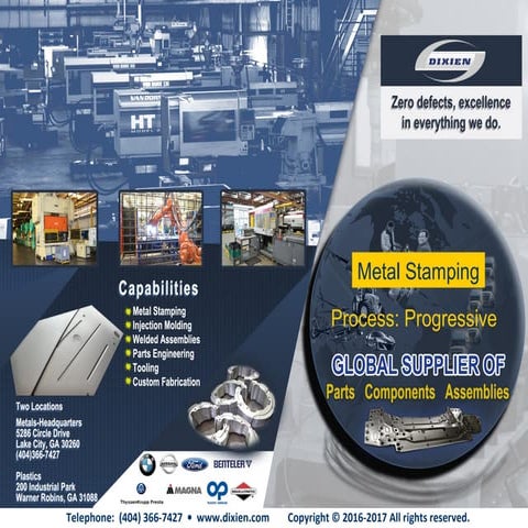 What is progressive stamping? | PPT