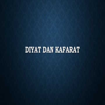 Diyat_dan_Kafarat Dalam hukum Islam.pptx