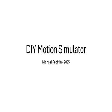 Do It Yourself Motion Simulator Documentation.pdf